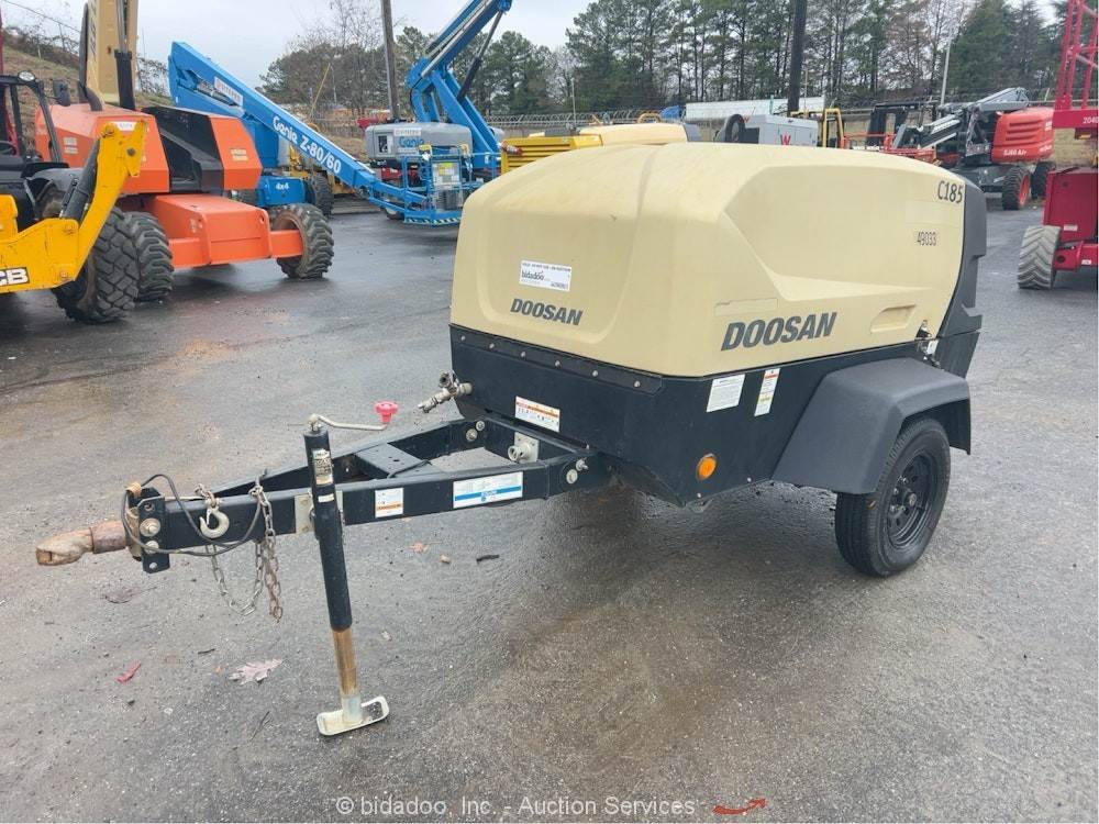 2024 Doosan C185WDO-T4F S/A 185 CFM Towable Air Compressor 100 PSI ...