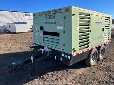 2012 Sullair 900 HAF 900 CFM T/A Towable Air Compressor 150 PSI Diesel ...