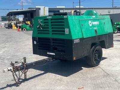 2014 Sullivan D185PDZSB 185 CFM Towable Air Compressor Deutz Diesel For ...