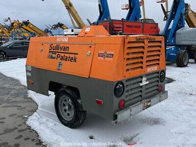 2019 Sullivan Palatek D185PDZ 185 CFM Towable Air Compressor Diesel S/A ...