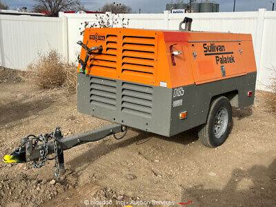 2019 Sullivan Palatek D185PIZ4 185 CFM Towable Air Compressor Isuzu For ...