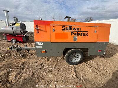 2019 Sullivan Palatek D185PIZ4 185 CFM Towable Air Compressor Isuzu For ...
