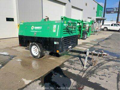 2015 Sullivan Palatek D210PDZ 210 CFM Towable Air Compressor Diesel For ...