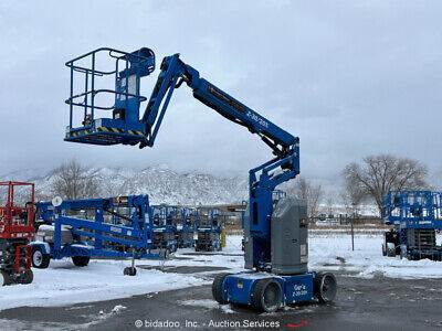 2014 Genie Z-30/20N 30' Electric Articulating Boom Lift Aerial Platform ...