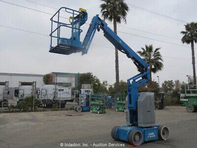 2013 Genie Z-30/20N 30' Electric Articulating Boom Lift Man Aerial Jib ...