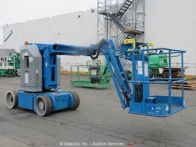2013 Genie Z-30/20N 30' Electric Articulating Boom Lift Man Aerial Jib ...