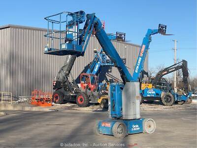 2012 Genie Z-30/20N 30' Electric Articulating Boom Lift Man Aerial For ...