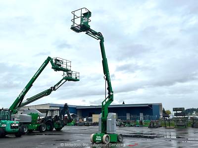 2016 Genie Z-30/20N RJ 30' Electric Articulating Boom Lift Man Aerial ...