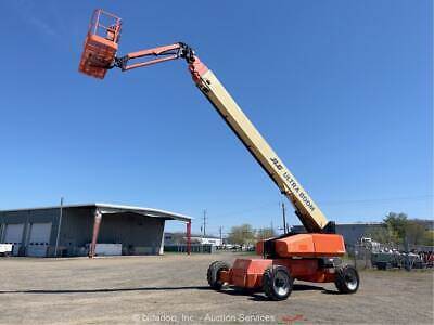 2013 JLG 1200SJP 120' 4WD Diesel Articulating Boom Lift Manlift Aerial ...