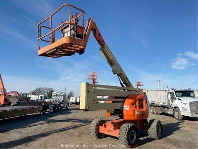 2012 JLG 450AJ 4WD Articulating Boom Lift Aerial Platform Manlift Jib ...