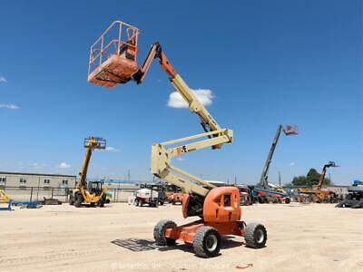 2014 JLG 450AJ 45' 4WD Articulating Boom Lift Manlift Aerial Platform ...