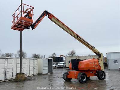 2007 JLG 800 AJ 80' 4WD Diesel Articulating Boom Lift Man Aerial Genset ...
