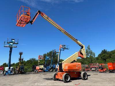 2014 JLG 800AJ 80' 4WD Diesel Articulating Boom Lift Man Aerial ...