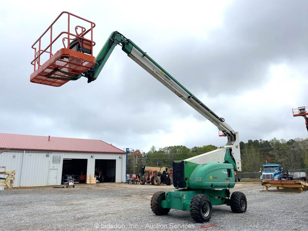 2006 JLG 800AJ 80' 4WD Diesel Articulating Boom Lift Man Aerial ...