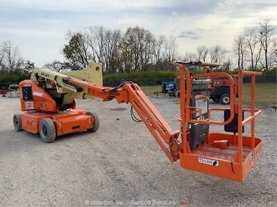 2013 JLG E400AJPN 40' Electric Articulating Boom Lift Man Aerial 48V ...