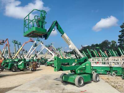 2014 JLG E450AJ 45' Electric Articulating Boom Lift Man Aerial Platform ...