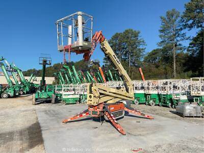 2016 JLG X600AJ 60' Electric Articulating Atrium Boom Lift Man Aerial ...