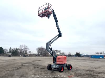 2014 Skyjack SJ46AJ 46' 4WD Diesel Articulating Boom Lift Man Aerial ...