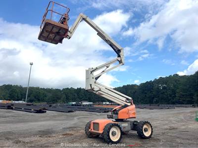 2017 Snorkel A46JRT 46' 4WD Diesel Articulating Boom Lift Man Aerial ...