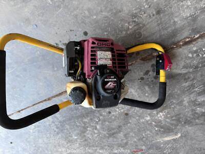 2018 Ground Hog MODELONE Hand Held One Man Post Hole Digger Auger Honda ...