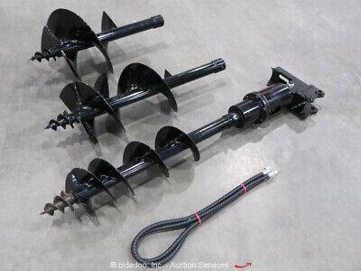 MIVA Auger Set Hydraulic Mini Excavator Earth Drill Attachment -New For Sale | Alvarado, TX ...