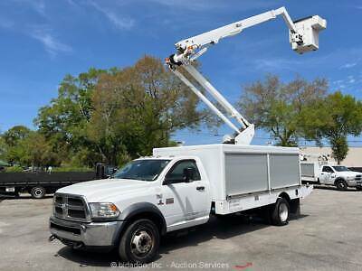 2017 Dodge Ram 5500 Altec AT248F 43' Bucket Truck Aerial Boom Cummins ...