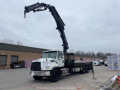 2016 Freightliner 114SD 322E-5 Hiab 72' Knuckle Boom Crane Truck PTO ...