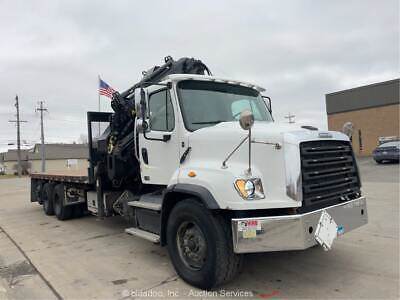 2016 Freightliner 114SD 322E-5 Hiab 72' Knuckle Boom Crane Truck PTO ...