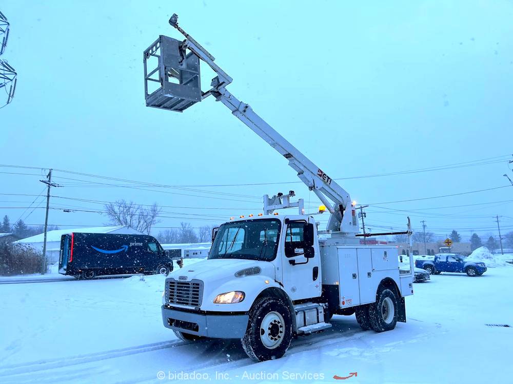 2017 Freightliner M2 35' ETI Posi+ Bucket Truck Aerial Boom Lift ...
