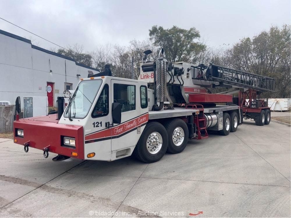 1997 Link-Belt HTC-8670 70 Ton Hydraulic Truck Crane 115' Boom 65' Jib ...