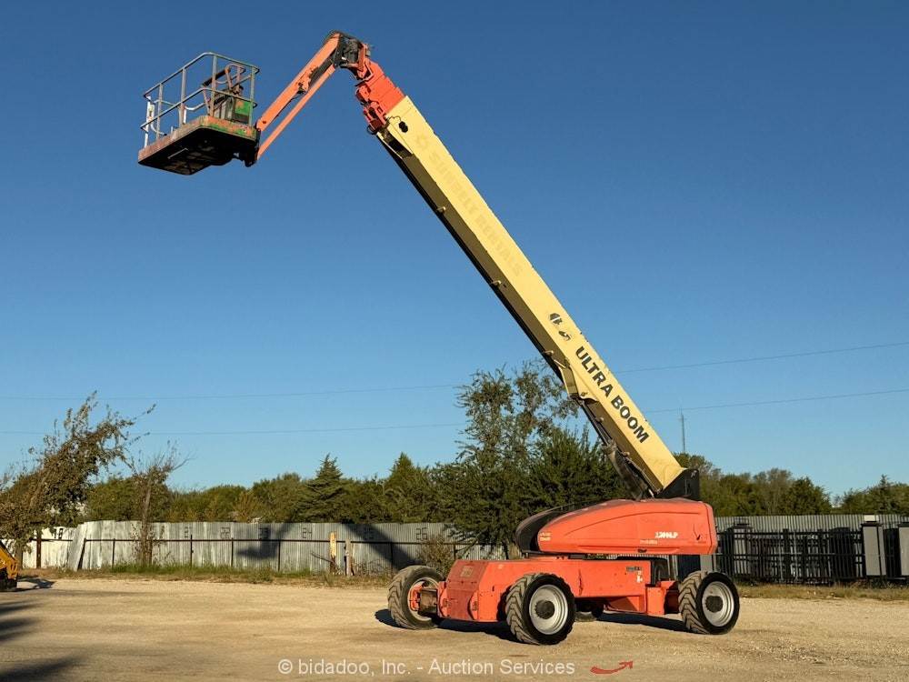 2006 JLG 1200SJP 120' 4WD Diesel Telescopic Ultra Boom Lift Aerial ...