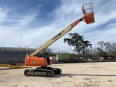 2007 JLG 600SC 60' Telescopic Tracked Boom Lift Man Aerial Platform For ...
