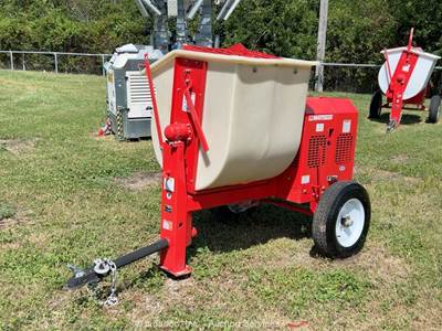 2023 Multiquip WM90PH8 9 cu. ft Towable Concrete Mixer Honda GX240 Gas ...