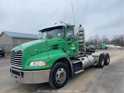 2017 Mack CXU613 T/A Daycab Semi Truck Tractor MP8 Diesel Wet Kit PTO ...