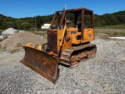 1984 Case 850C Crawler Dozer Diesel Tractor 105" Hyd PAT Blade Winch ...