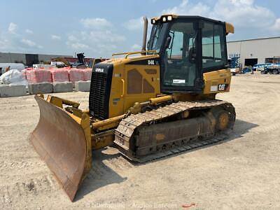2011 Caterpillar D4K XL Crawler Dozer Cab Tractor 108" 6-Way PAT Blade ...