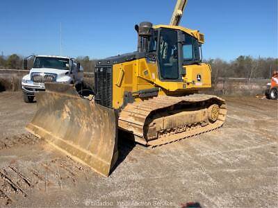 2018 John Deere 750K Crawler Dozer Cab Tractor Diesel Powered A/C For ...