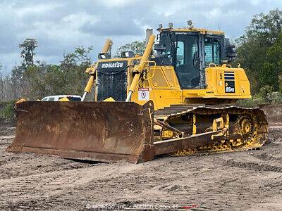 2019 Komatsu D85PX-18 Crawler Dozer Diesel Tractor Cab A/C 14'6" Blade ...