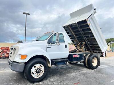 2004 Ford F-750 XL Super Duty 5 Yard Dump Truck Caterpillar Diesel PTO ...