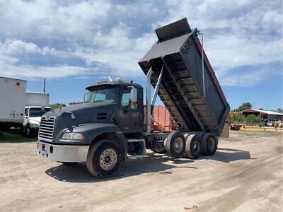 2015 Mack CXU613 27 Ton Dump Truck Automatic PTO Tri/Axle For Sale ...