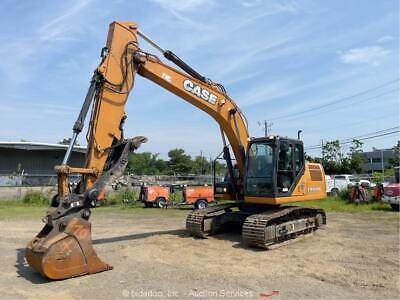 2017 Case CX160D Hydraulic Excavator Trackhoe Aux Hyd Thumb Q/C Bucket ...
