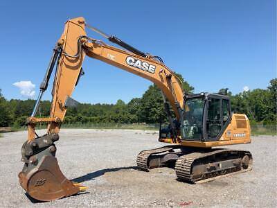 2017 Case CX160D Hydraulic Excavator Trackhoe Hyd Aux Q/C 36" Bucket ...
