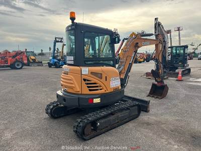 2020 Case CX37C Compact Excavator Cab Backhoe Bucket Blade Thumb Aux ...