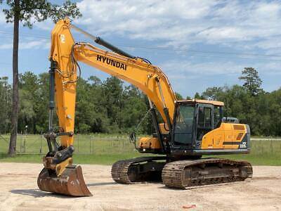 2020 Hyundai HX220L Hydraulic Excavator Trackhoe Cab A/C Aux Hyd Q/C ...