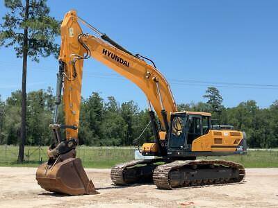 2020 Hyundai HX380L Hydraulic Excavator Trackhoe Cab Aux Hyd Q/C ...