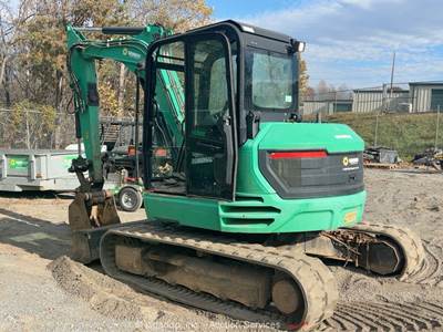 2018 JCB 85Z-1 Hydraulic Excavator Trackhoe Blade Q/C Bucket Aux A/C ...