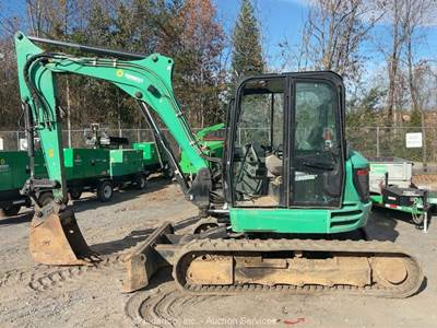 2018 JCB 85Z-1 Hydraulic Excavator Trackhoe Blade Q/C Bucket Aux A/C ...