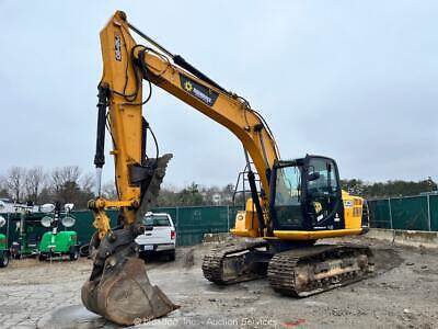 2018 JCB JS160NLC Hydraulic Excavator Trackhoe Cab Aux Hyd Thumb Bucket ...