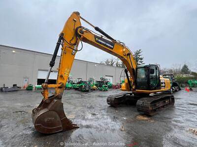 2018 JCB JS220LC Hydraulic Excavator Trackhoe Cab A/C Hyd Aux Bucket ...