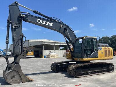 2019 John Deere 210G LC Hydraulic Excavator A/C Cab Trackhoe Hyd. Thumb ...